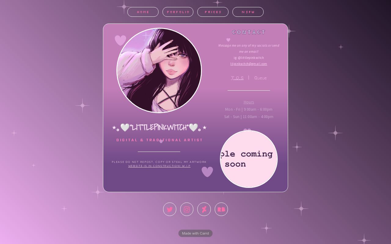 lilpinkwitch's porfolio